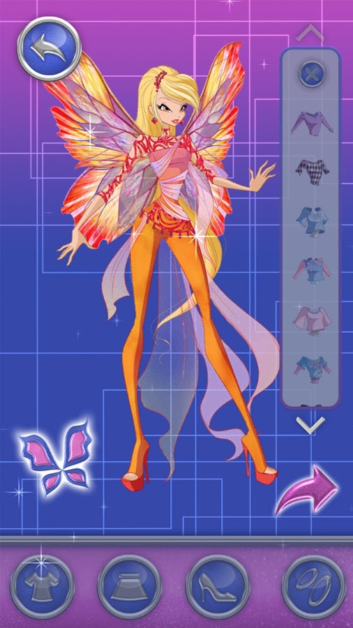 Nueva app World Of Winx Dress Up ~ My Winx Club-Pretty!*.