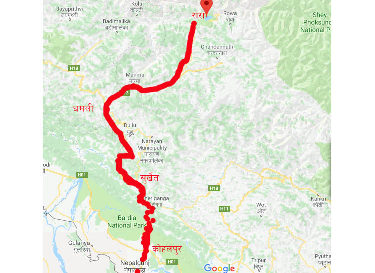 A travel writer describes his trek to Rara: