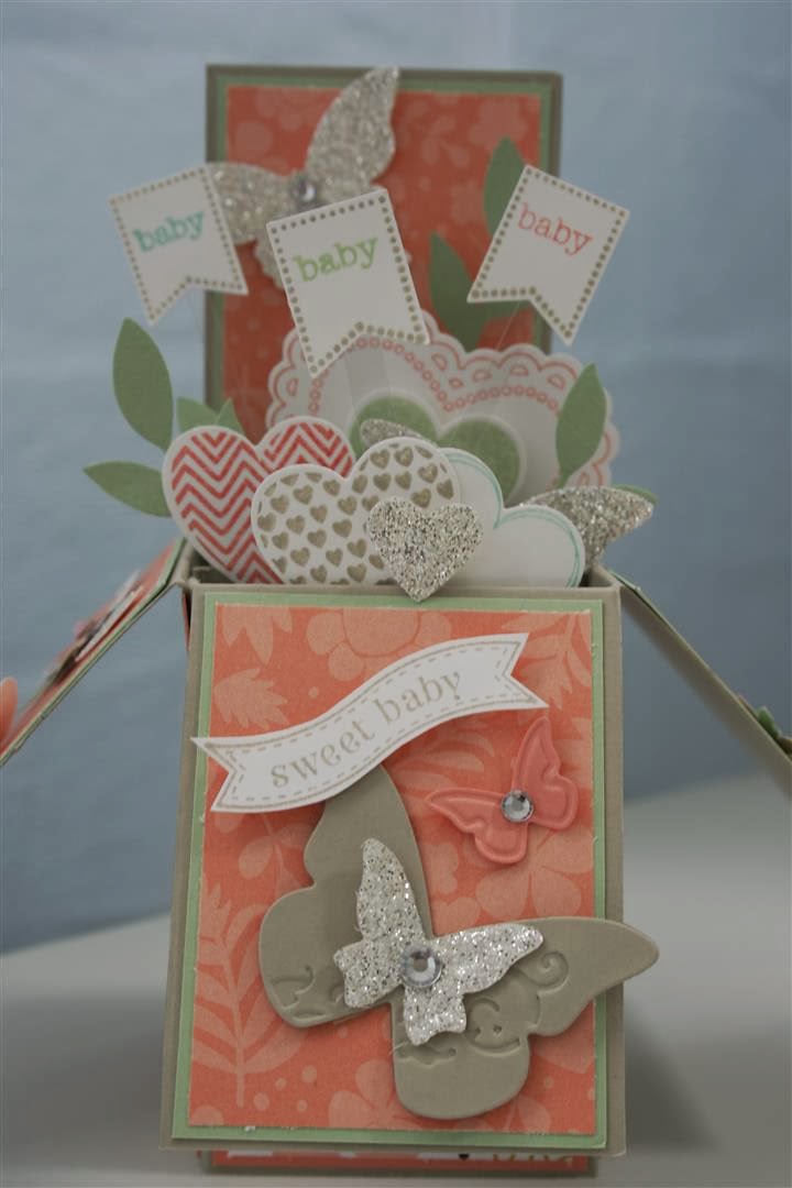 Chloe Evans: Card in a Box - Baby Card