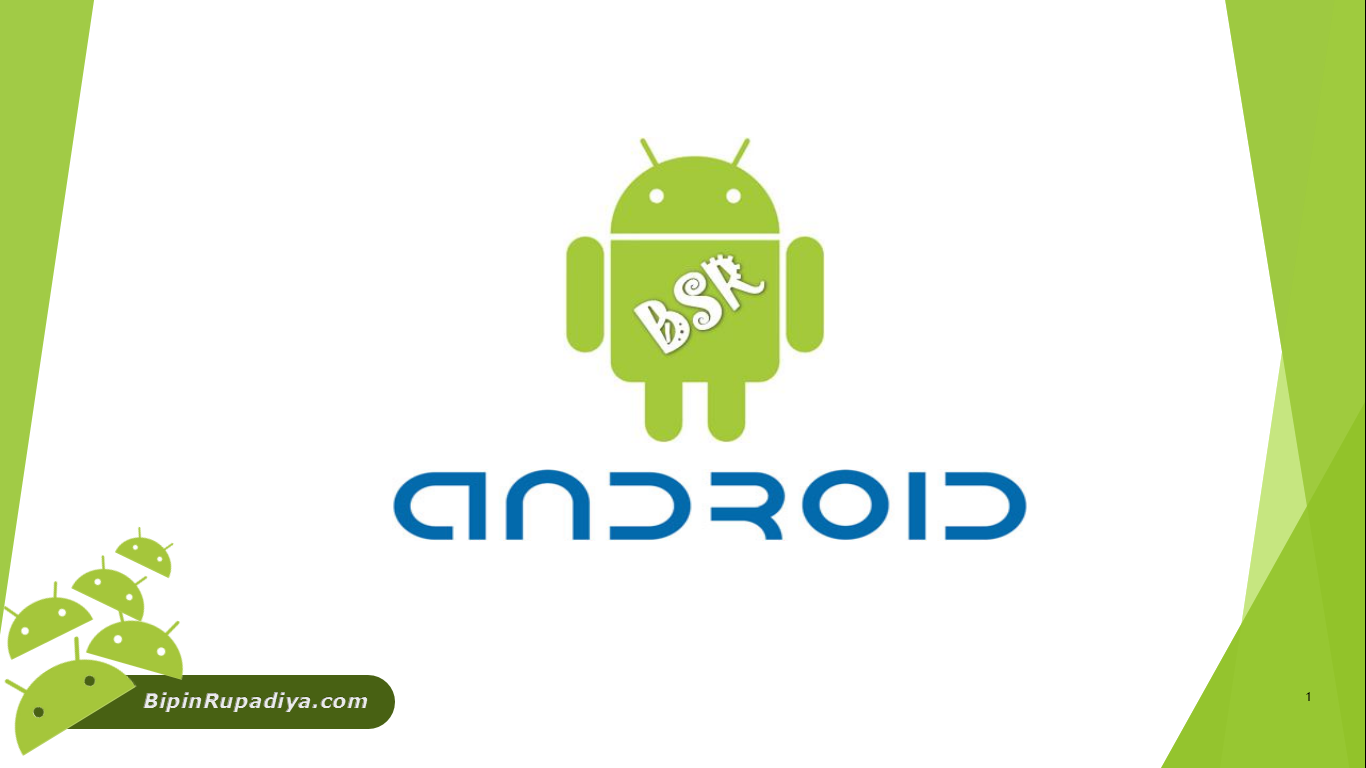 Mr Bipin S Rupadiya Gtu 3640015 Android Programming Sample Question Bank