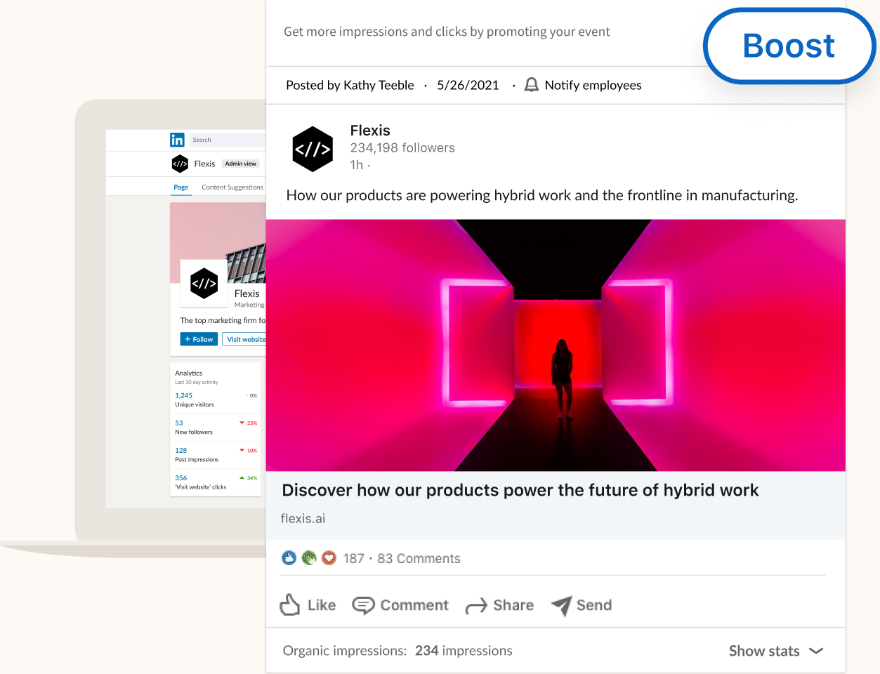 LinkedIn introduces Organic Post Boosting and Event Ads amongst ...