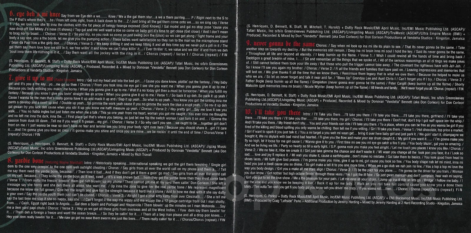 Discos Pop & Mas: Sean Paul - The Trinity (Special Edition)