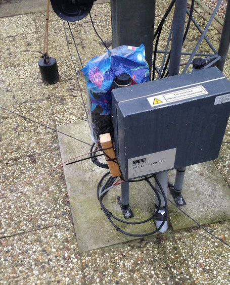 PE4BAS Amateur Radio Weblog: Experimental vertical antenna - elevated ...