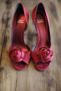 Gamecock Girl: Wedding Wednesday - Garnet Bridal Shoes