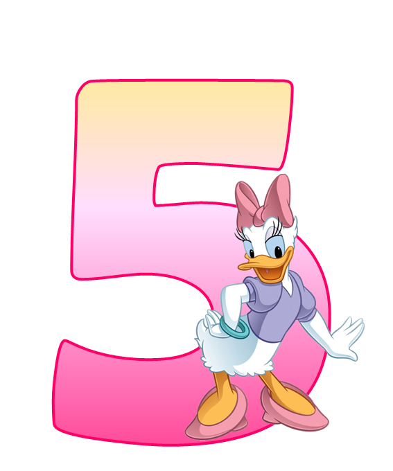 Kits imprimibles gratis : Abecedario y números Daisy