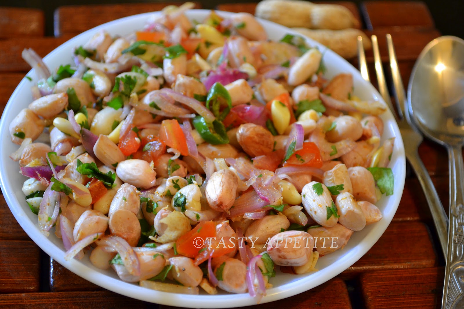 Peanuts Chat / Groundnut Chat / Healthy Snacks Recipes