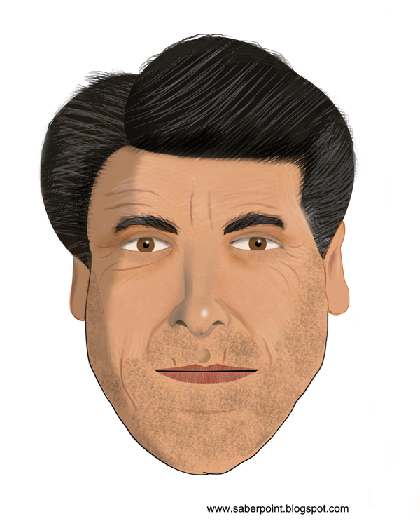 Saberpoint: Photoshop Caricature of Rick Perry