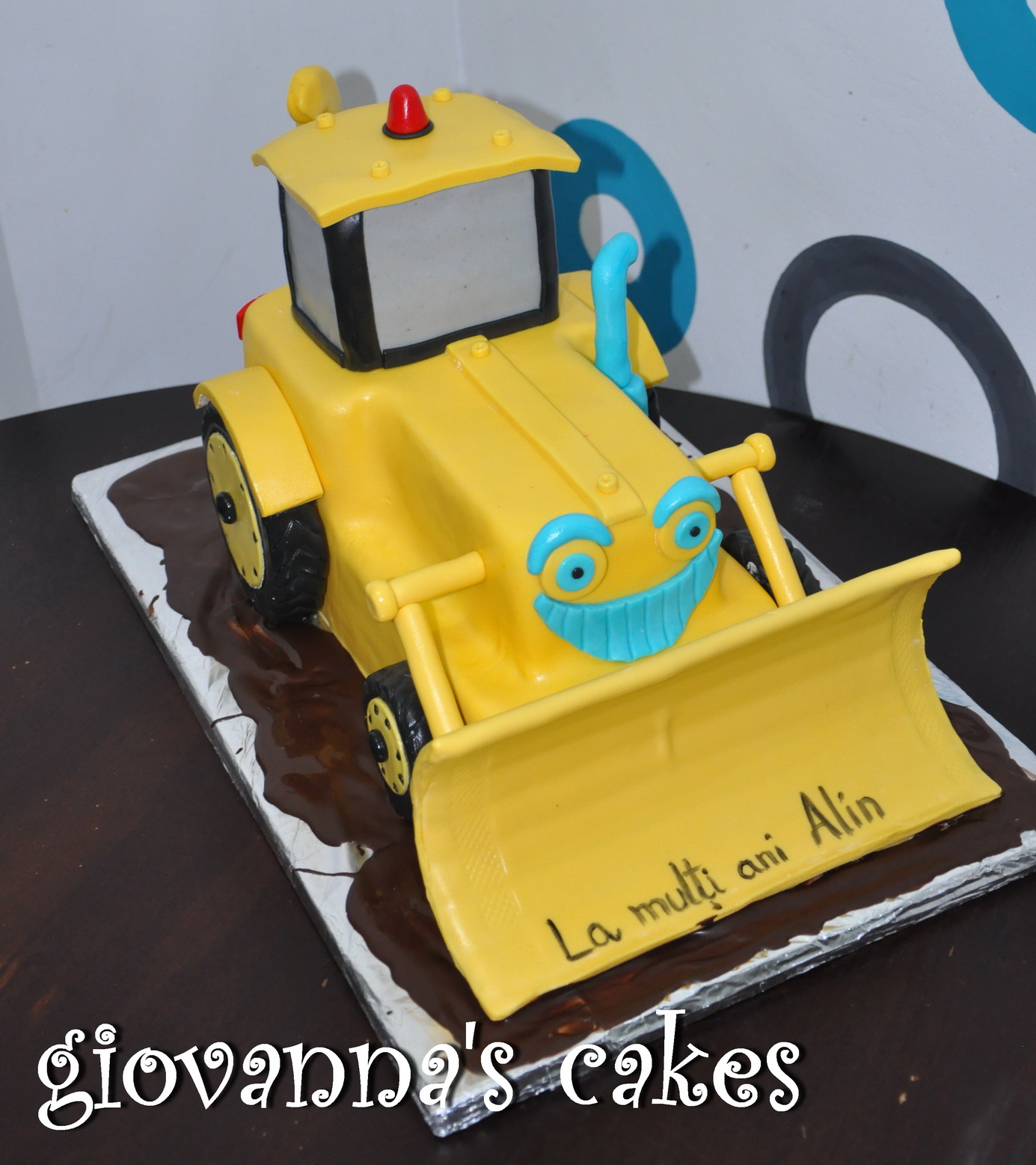 giovanna's cakes: Excavator cake again