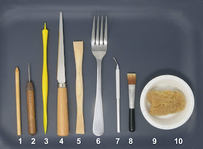 Little Budding Artist: Clay Tools