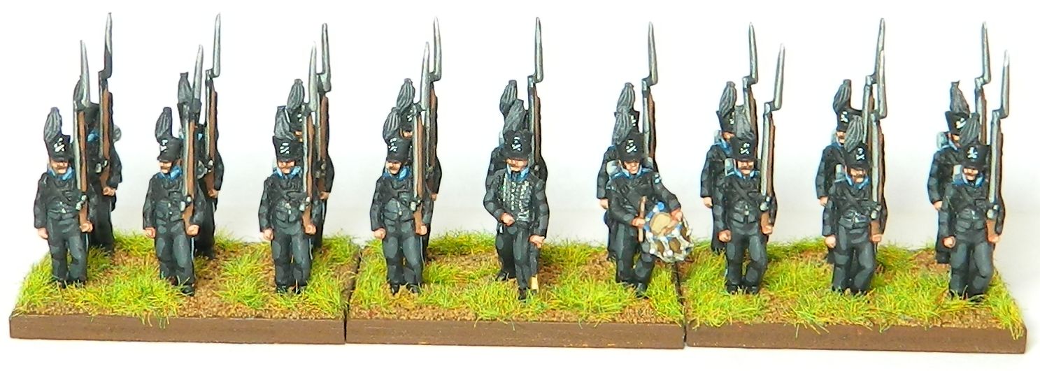 MacPhee's Miniature Men: Giant Commission -- More Brunswick Infantry