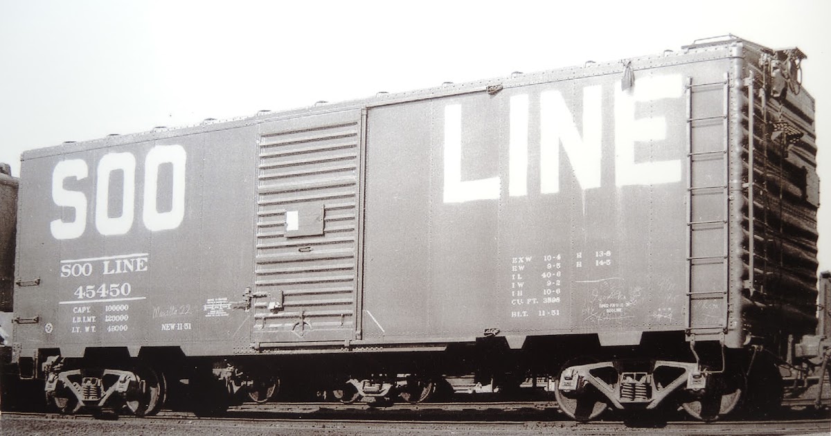 Minneapolis & Northland Railroad Company Modeling: Soo Line Box Car ...