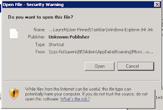 Technical Musings: Fixing "Open File - Security Warning" prompts in ...