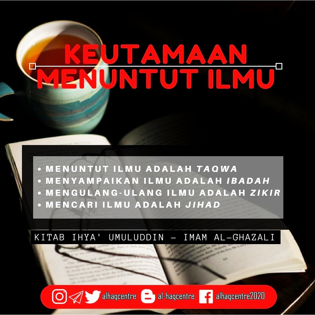 Keutamaan Menuntut Ilmu