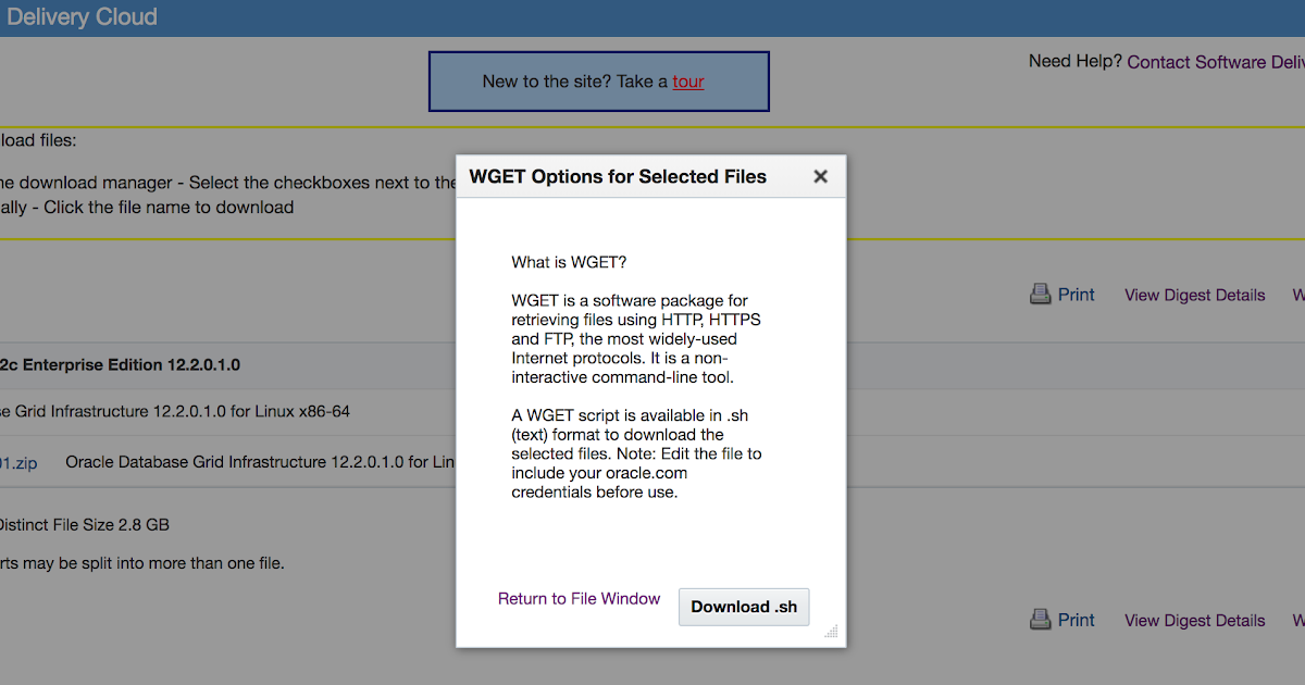 Utilizando o WGET para fazer download de arquivos no eDelivery Alex ...
