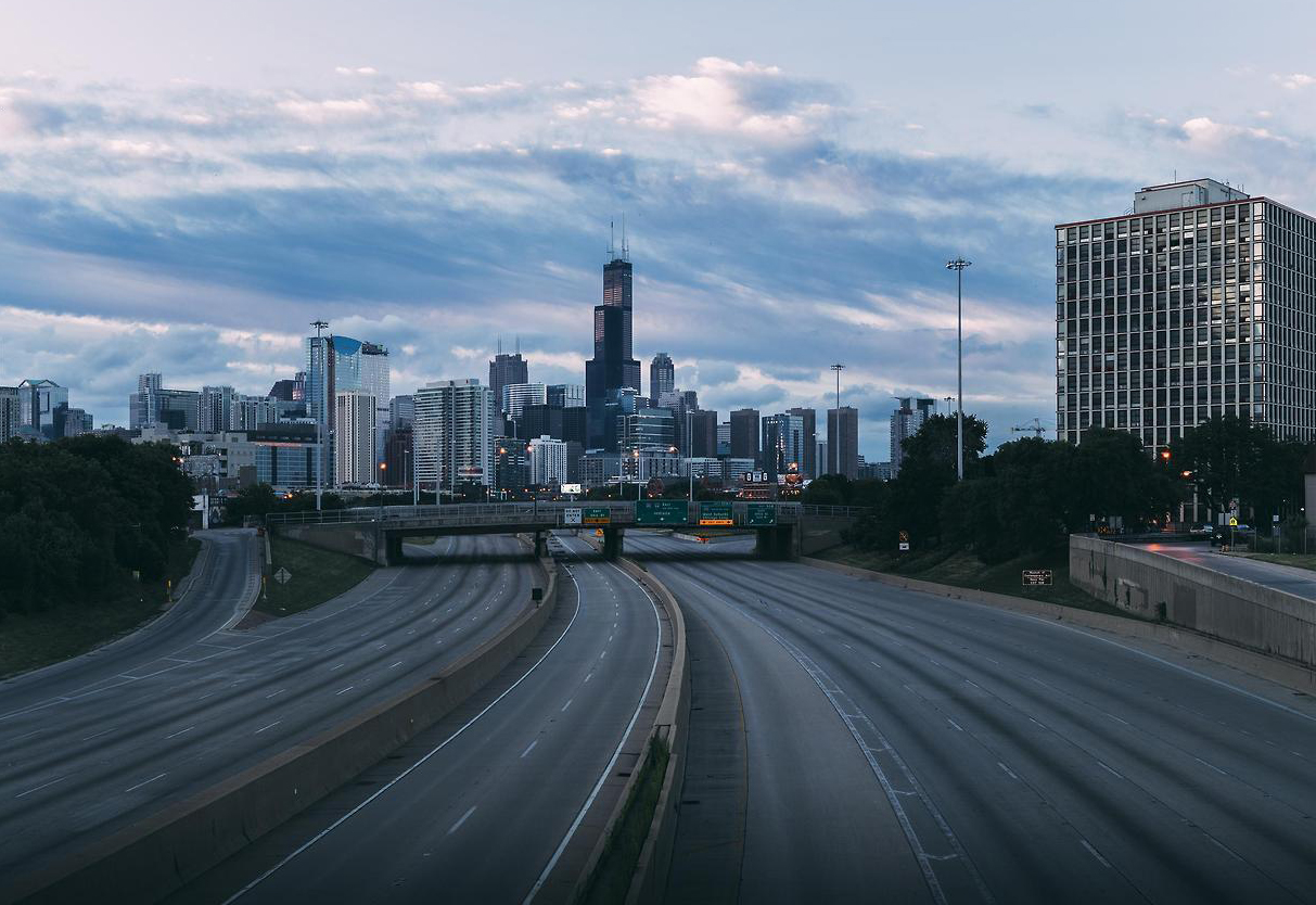 Just A Car Guy: a photo composite to make it look like the highway is empty