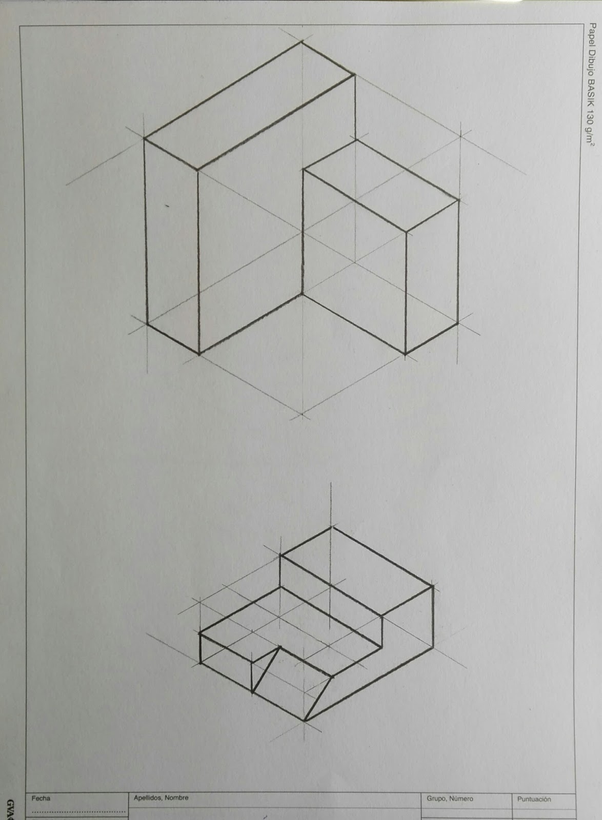 EL DIBUJO SIRVE PARA TODO: TA 32. Dibujo de piezas en perspectiva ... EL DIBUJO SIRVE PARA TODO: TA 32. Dibujo de piezas en perspectiva ...