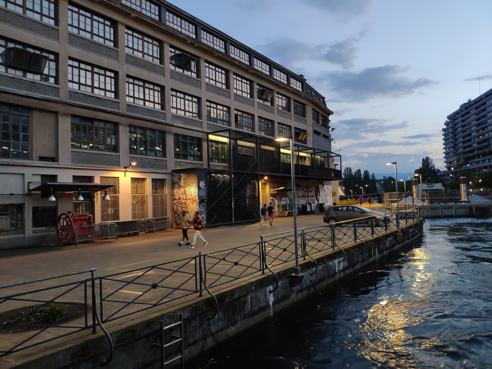 EntreVoir: Georges Addor - Quai du Seujet