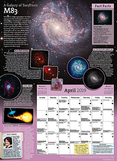 Year In Space Calendar ~ Certificate Letter