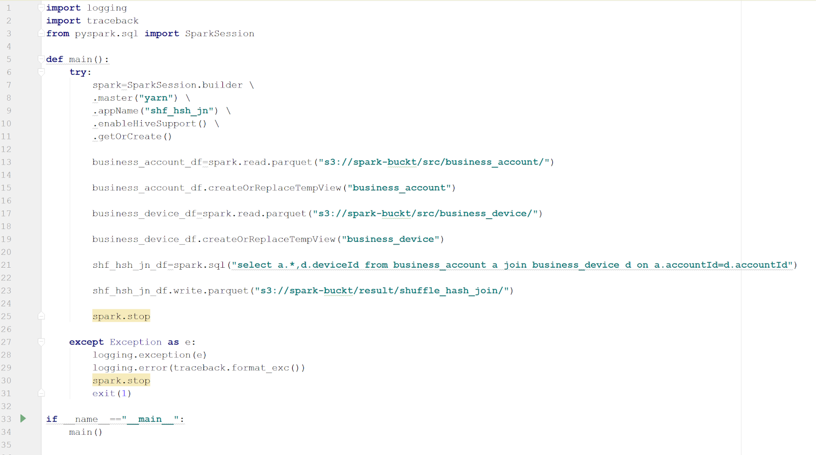 Apache Spark - Sort Merge Join