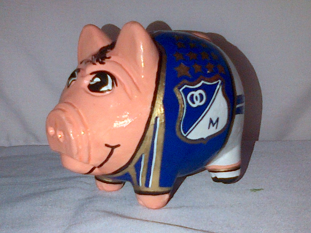 Alcancias de marranos pintadas - Imagui