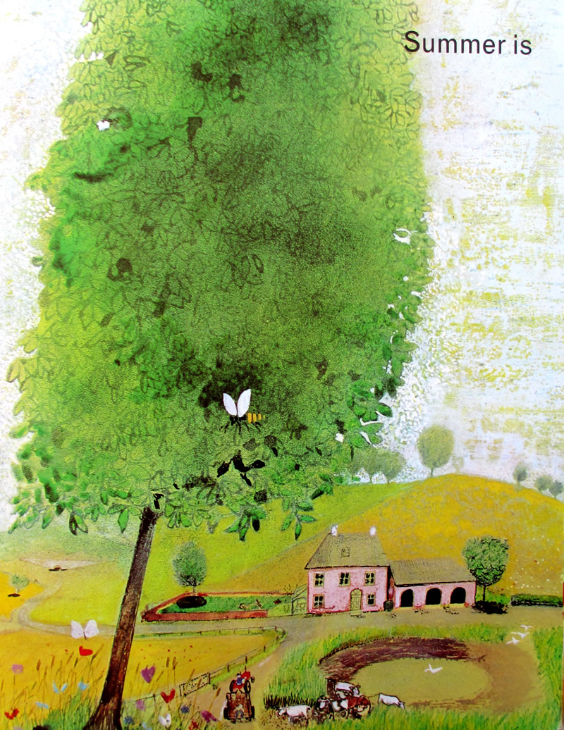 Flutterby Patch: Sunny summer illustrations