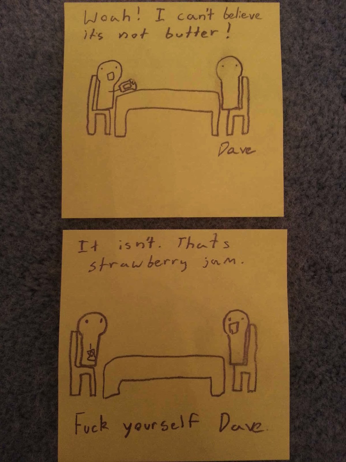 Post it Jokes