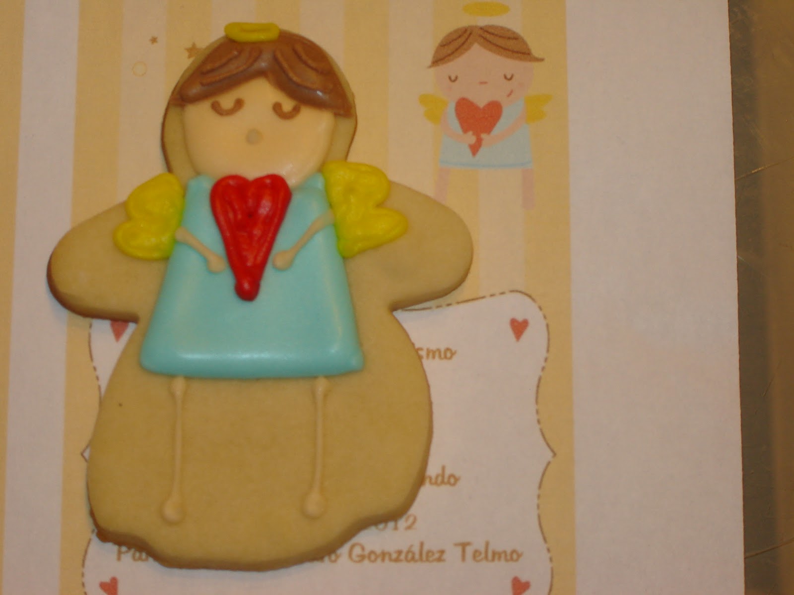 Reina Galleta: Angelitos de Bautismo
