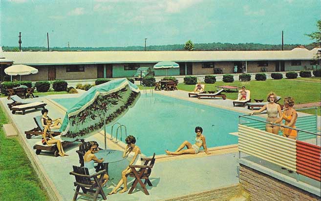 *Postcard Gems: Redwood Motor Lodge