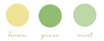 The Key To My Heart: Perfect Wedding Color Palette: Lemon & Mint