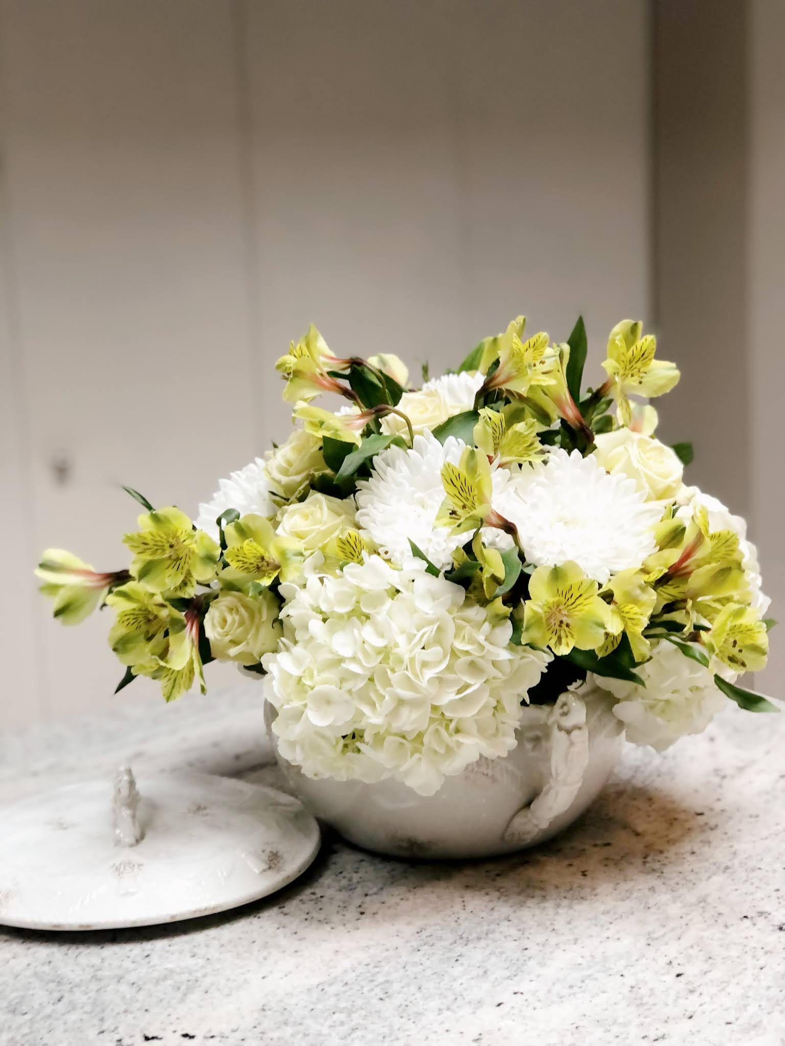 DesignsandEvents: A March Inspired Floral Arrangement