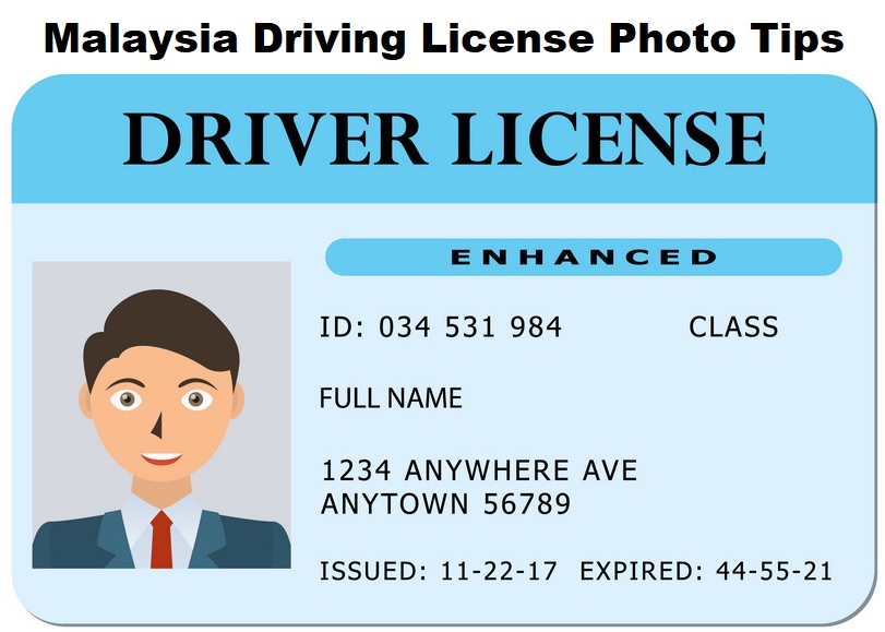 Must-Follow Tips on Taking Malaysia Driving License Photo
