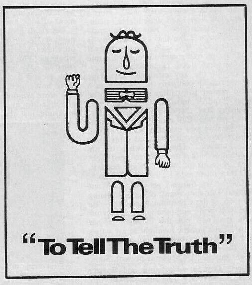 Tralfaz: Behind the Scenes at To Tell The Truth