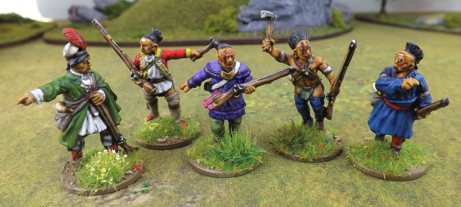 JJ's Wargames: AWI - Butler's Rangers & Iroquois Indians
