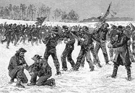 GREAT CIVIL WAR SNOWBALL FIGHTS