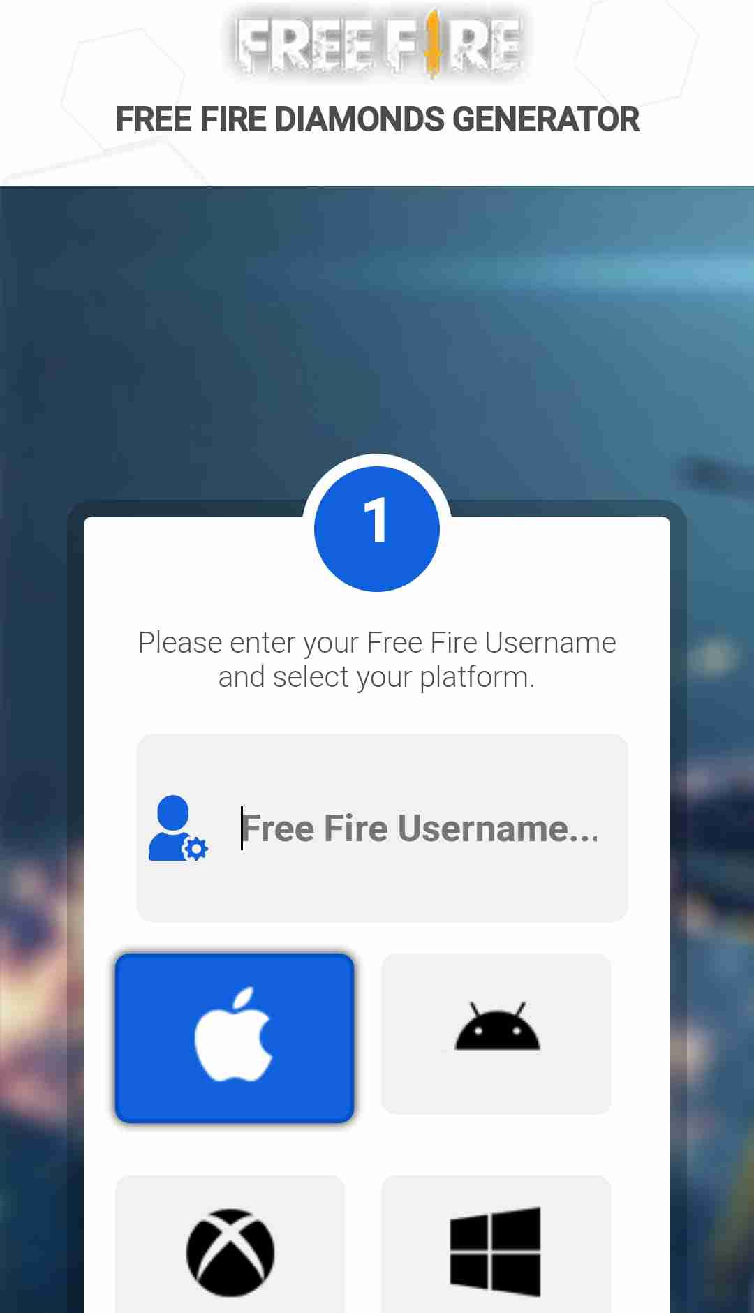 Free Fire Diamond Generator | फ्री फायर डायमंड्स जनरेटर 2022