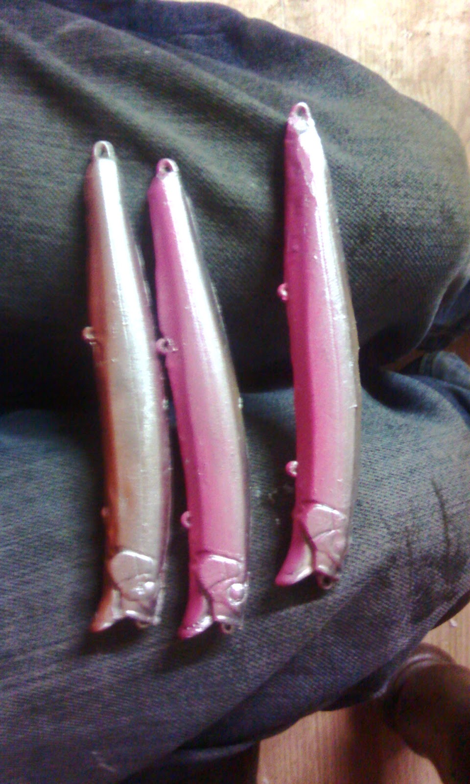 Donegal kayak Angler: Home made lures and jig heads