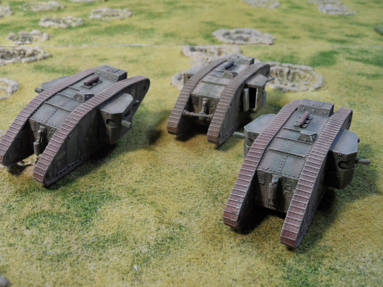 Anton's Wargame Blog: Great War Tanks in 1/72 - 20mm