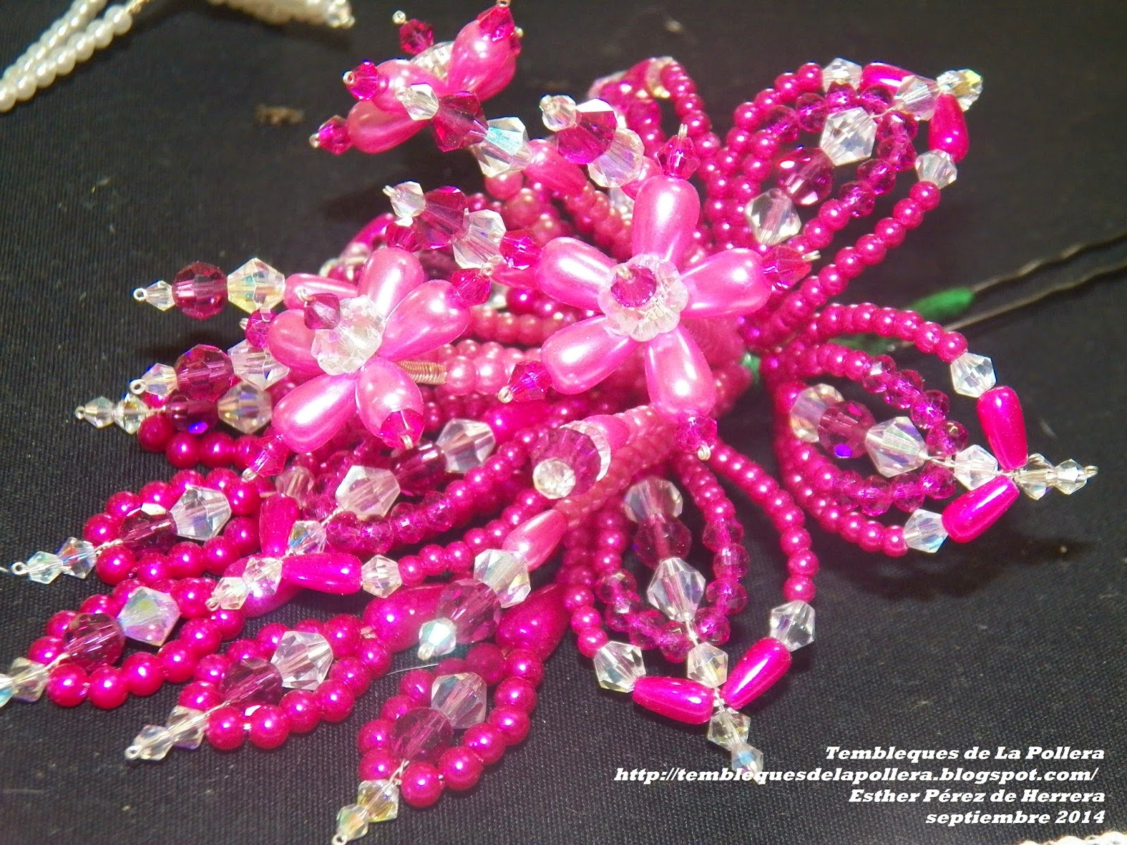 Tembleques de la Pollera Panameña: TEMBLEQUES DE COLORES