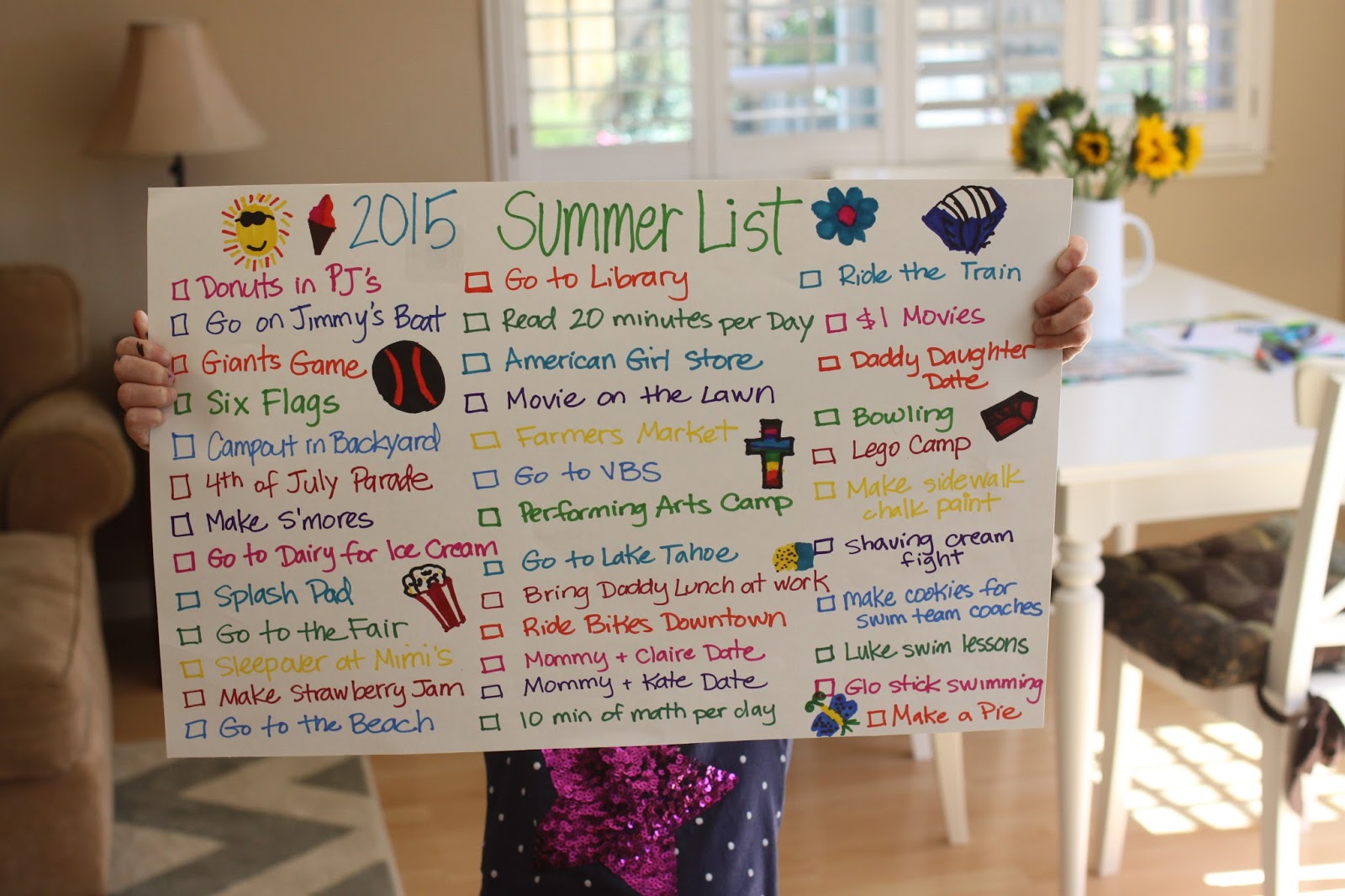 The Larson Lingo: Our 2015 Summer List
