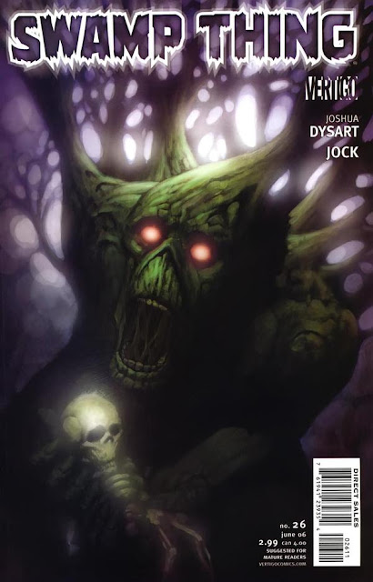 The Geeky Nerfherder: Comic Book Art: Swamp Thing (Vol 4)