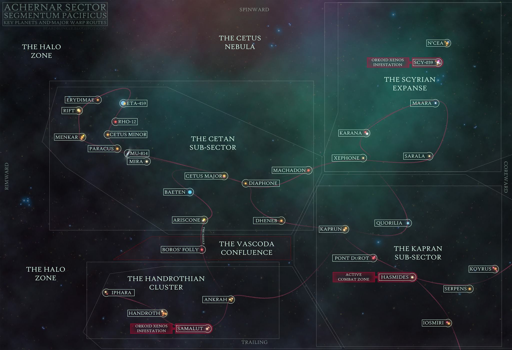 The Eridani Sector: the start of a new 40K campaign setting