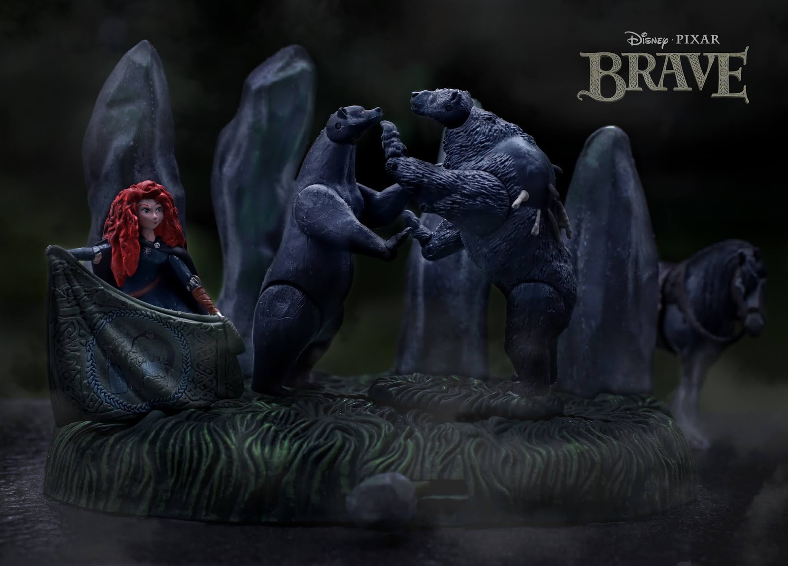Dan the Pixar Fan: Brave: "Bear Playset" from The Disney Store