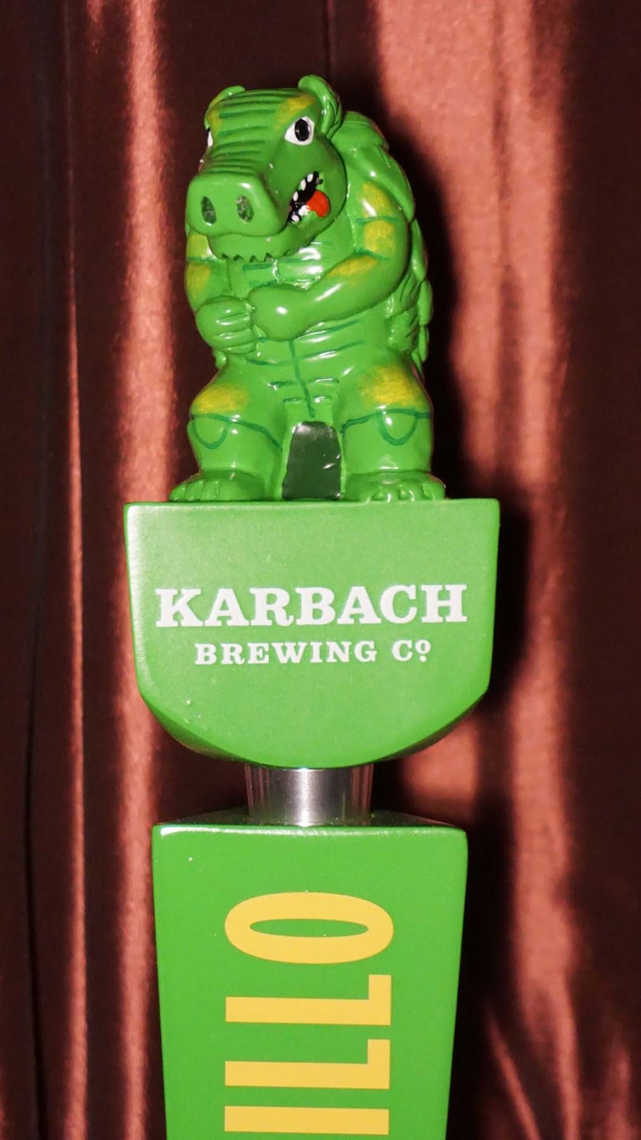 Tap Handle #726: Karbach - Hopadillo IPA