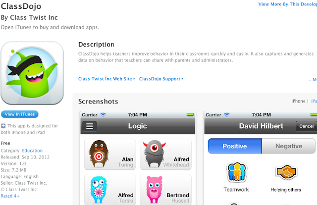 True at the time I said it: ClassDojo goes to the App store