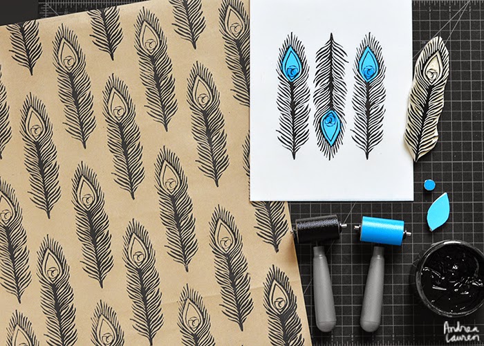 Ink Print Repeat by Andrea Lauren: 2014