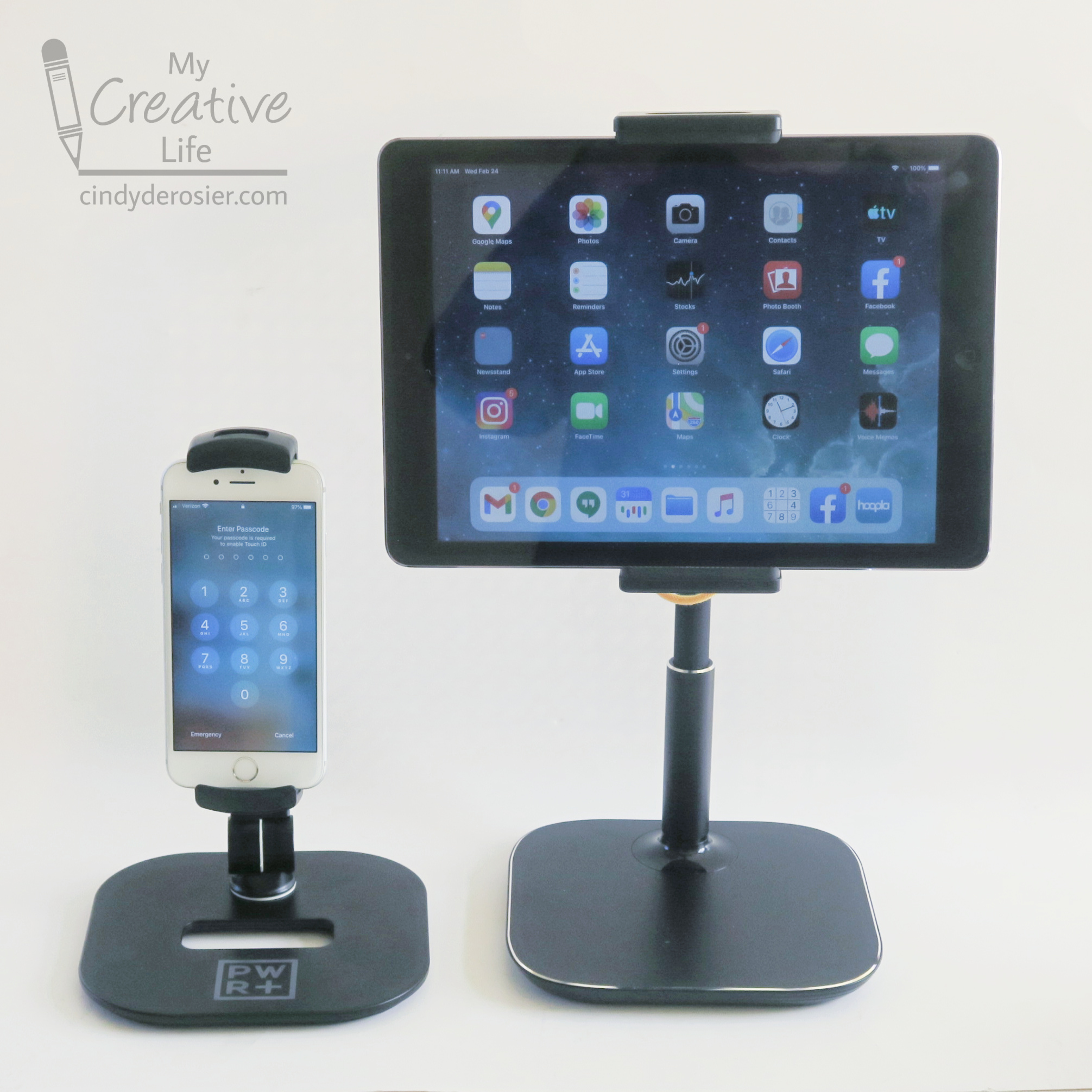 Cindy deRosier: My Creative Life: Review of Tablet Stand Holders