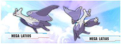 Mega Evolution Latias Latios Pokemon Alpha Sapphire Omega Ruby | Daily ...