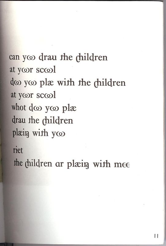 ...Just Visiting...: The Beginning - Initial Teaching Alphabet