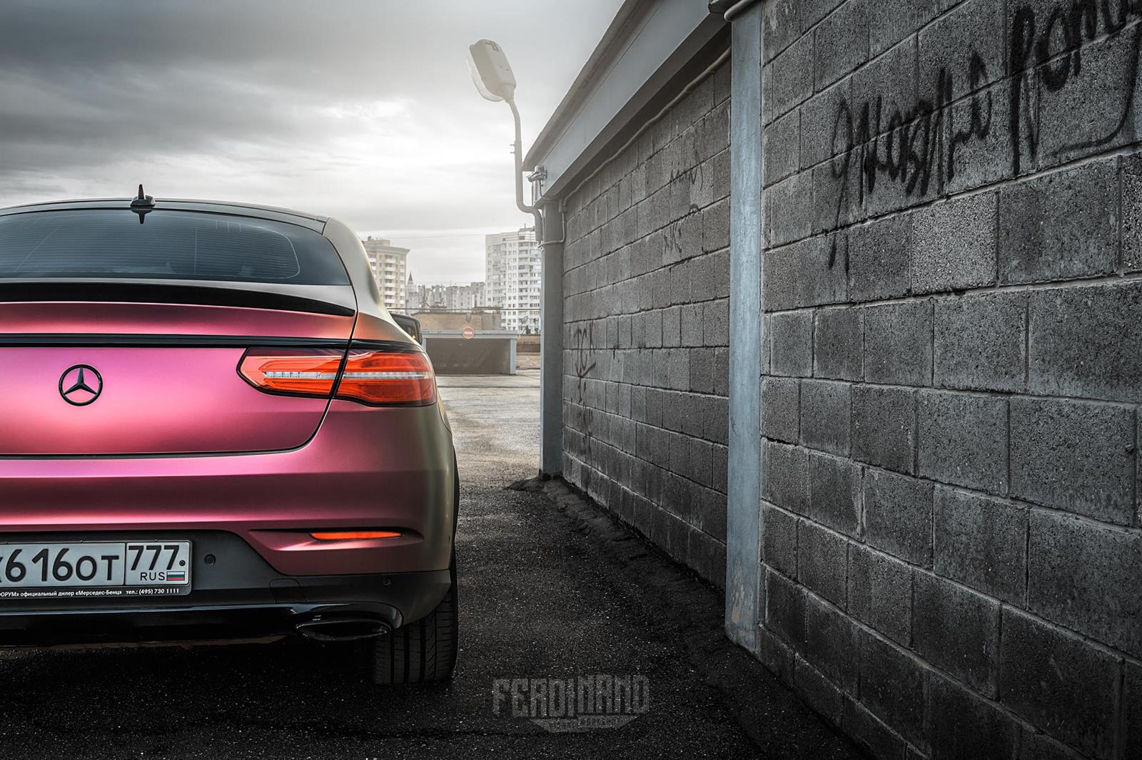 Mercedes-Benz W292 GLE Coupe VFS1 Vossen Wheels | BENZTUNING
