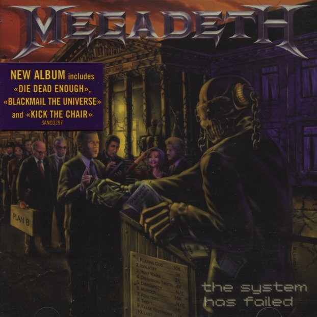 Compartilhando Cultura!: Megadeth – The System Has Failed (2004)